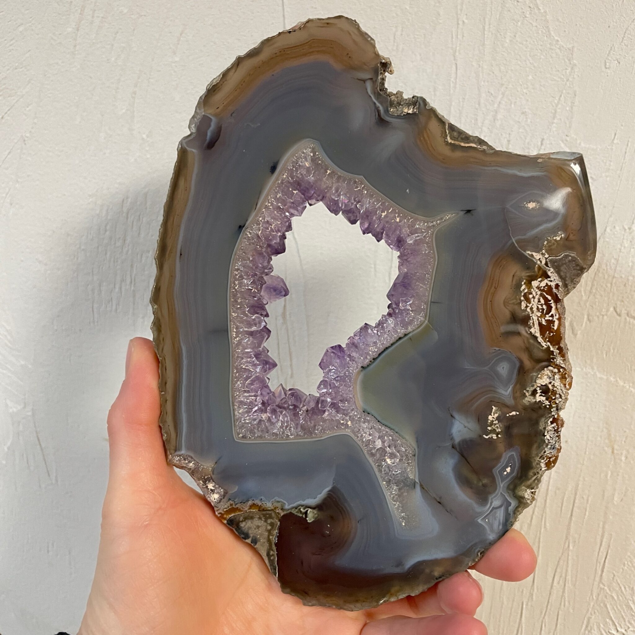 Geoclassics | Amethyst/Agate Geode Slice