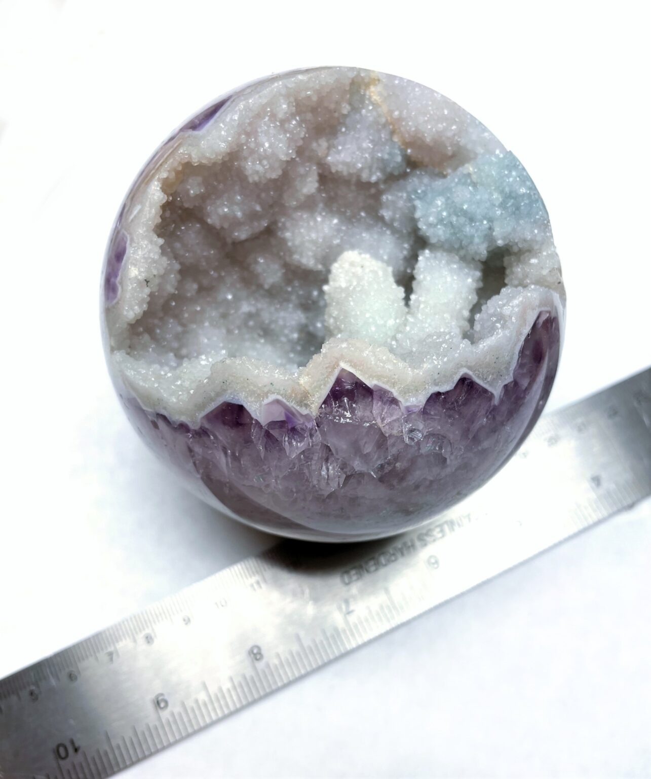 Geoclassics | Amethyst ~ Stalactitic Quartz ~ Agate Sphere