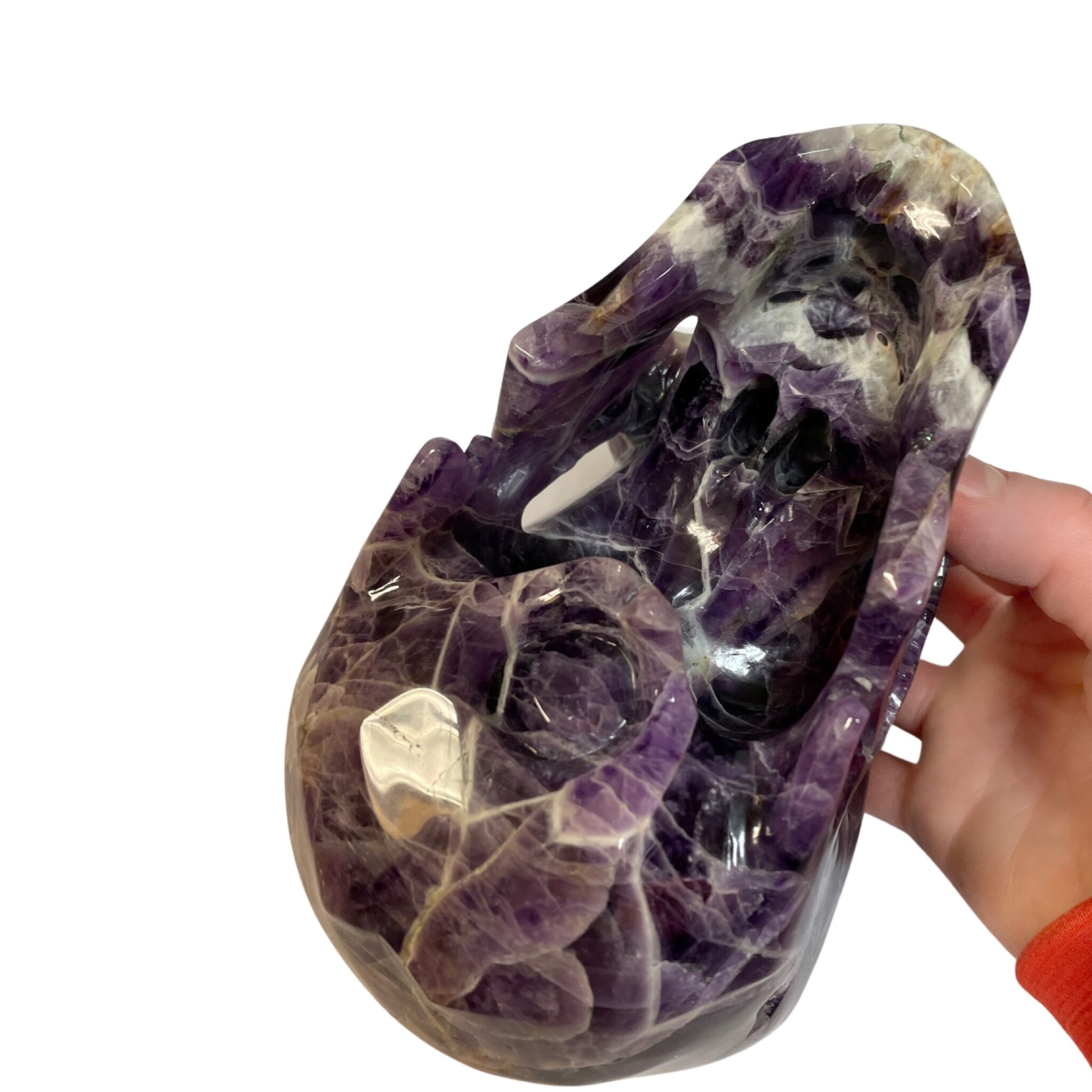 Geoclassics | Chevron Amethyst Skull