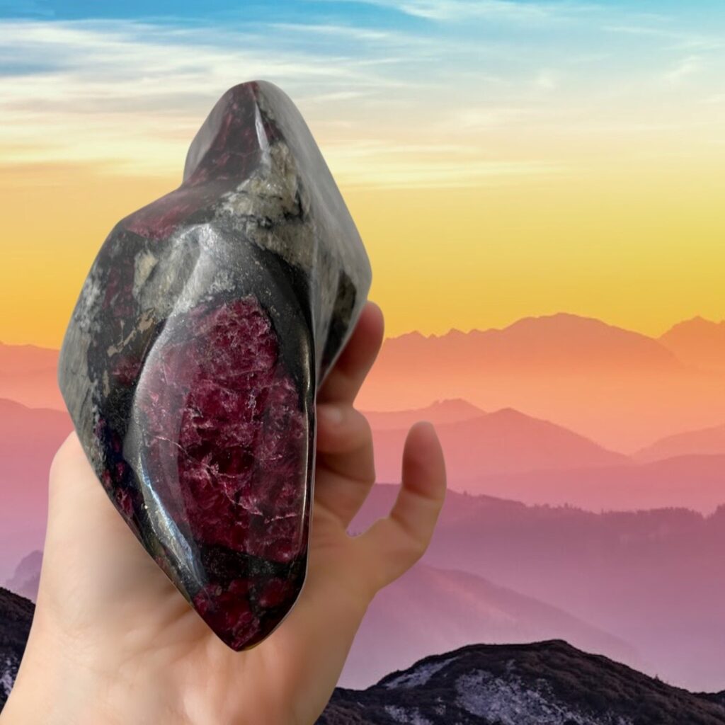 Geoclassics | Eudialyte Polished Specimen