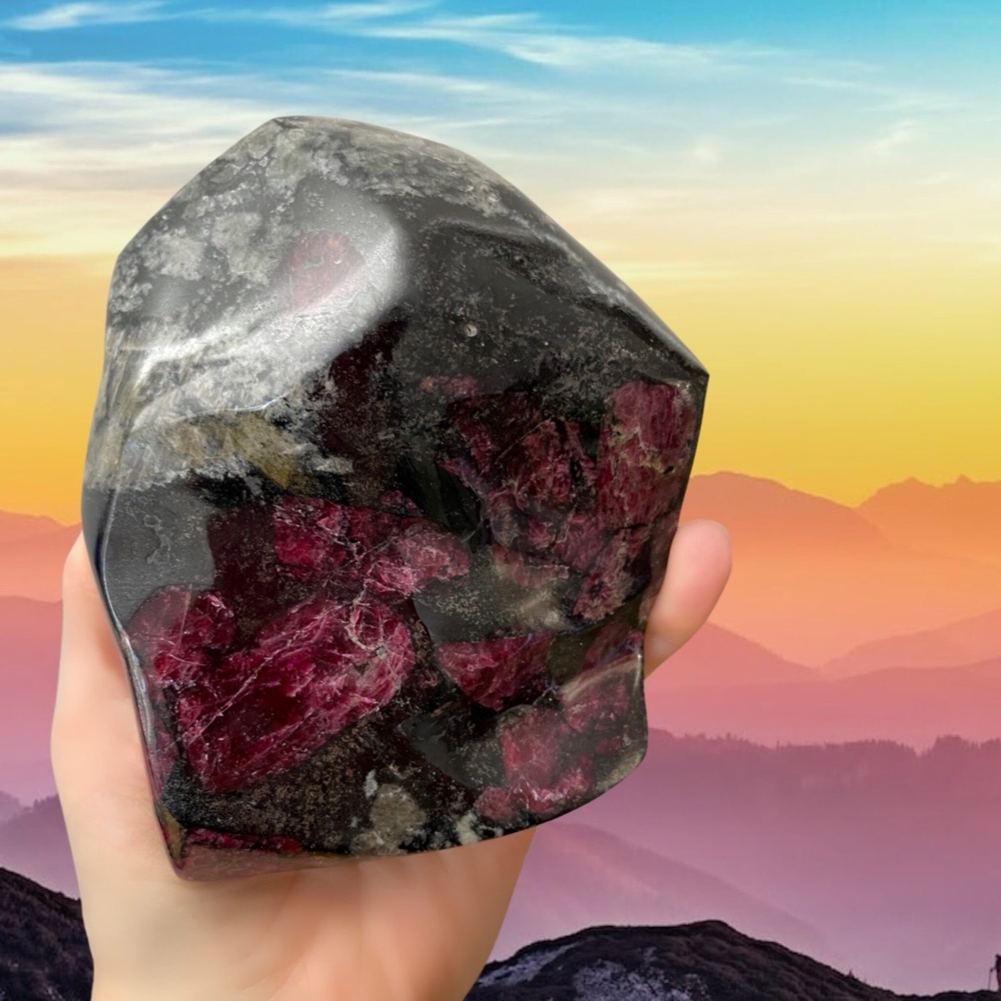 Geoclassics | Eudialyte Polished Specimen