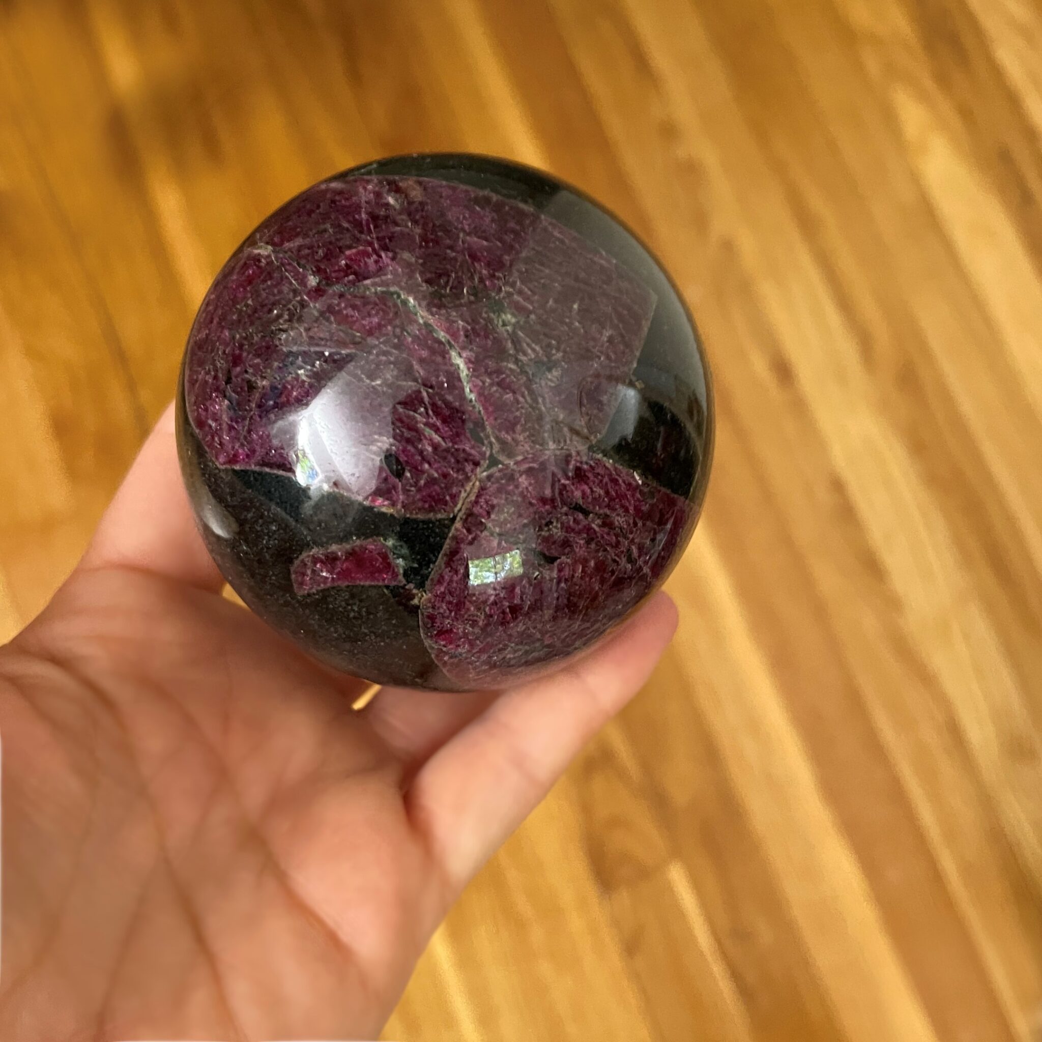 Geoclassics | Eudialyte Sphere with Base