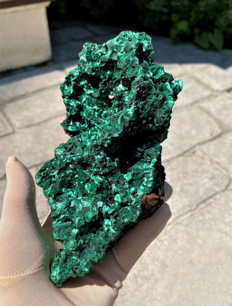 Geoclassics | Fibrous Malachite Specimen