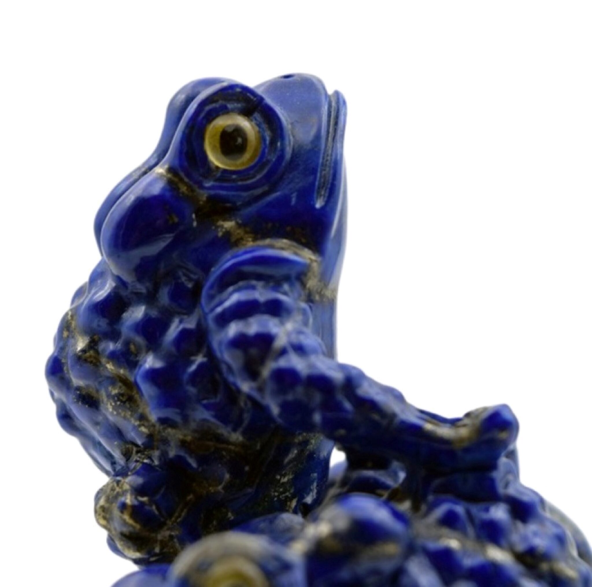 Geoclassics | Lapis Lazuli Toads “Section Carving”