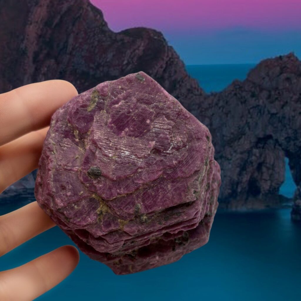 Geoclassics | Ruby Crystal ~ India