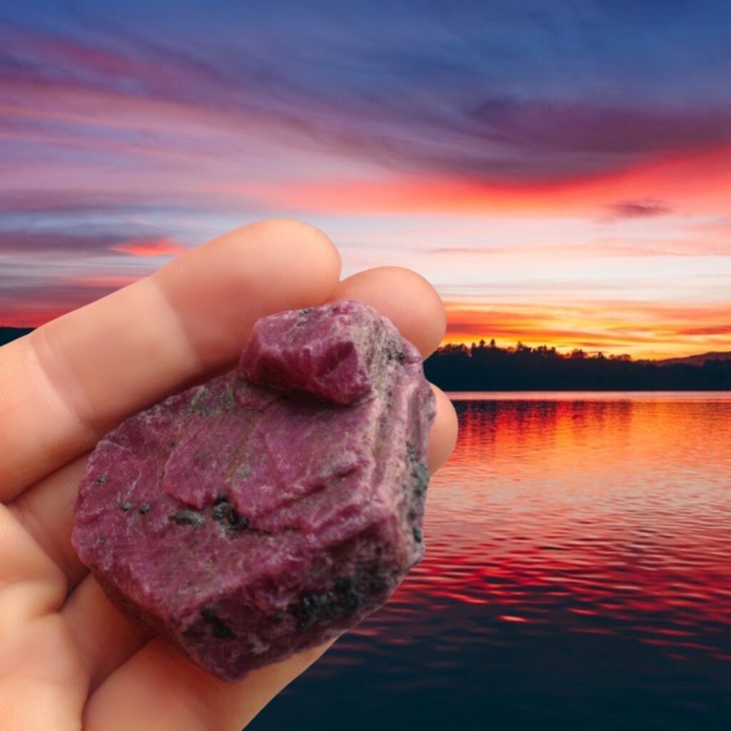 Geoclassics | Ruby Crystal ~ India