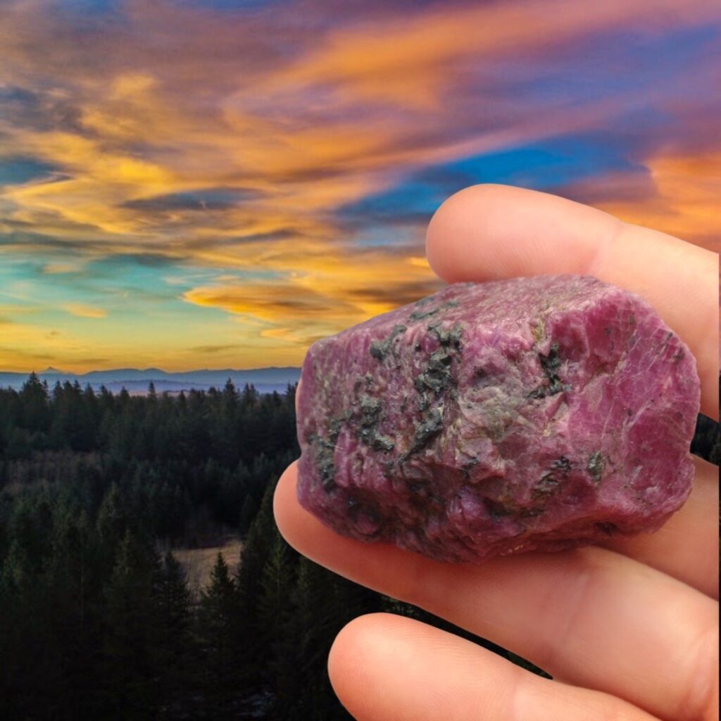 Geoclassics | Ruby Crystal ~ India