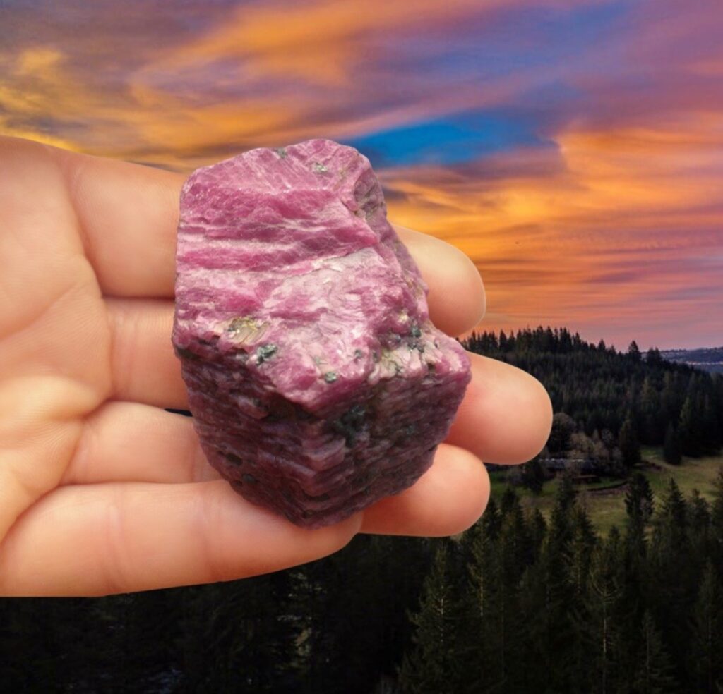 Geoclassics | Ruby Crystal ~ India