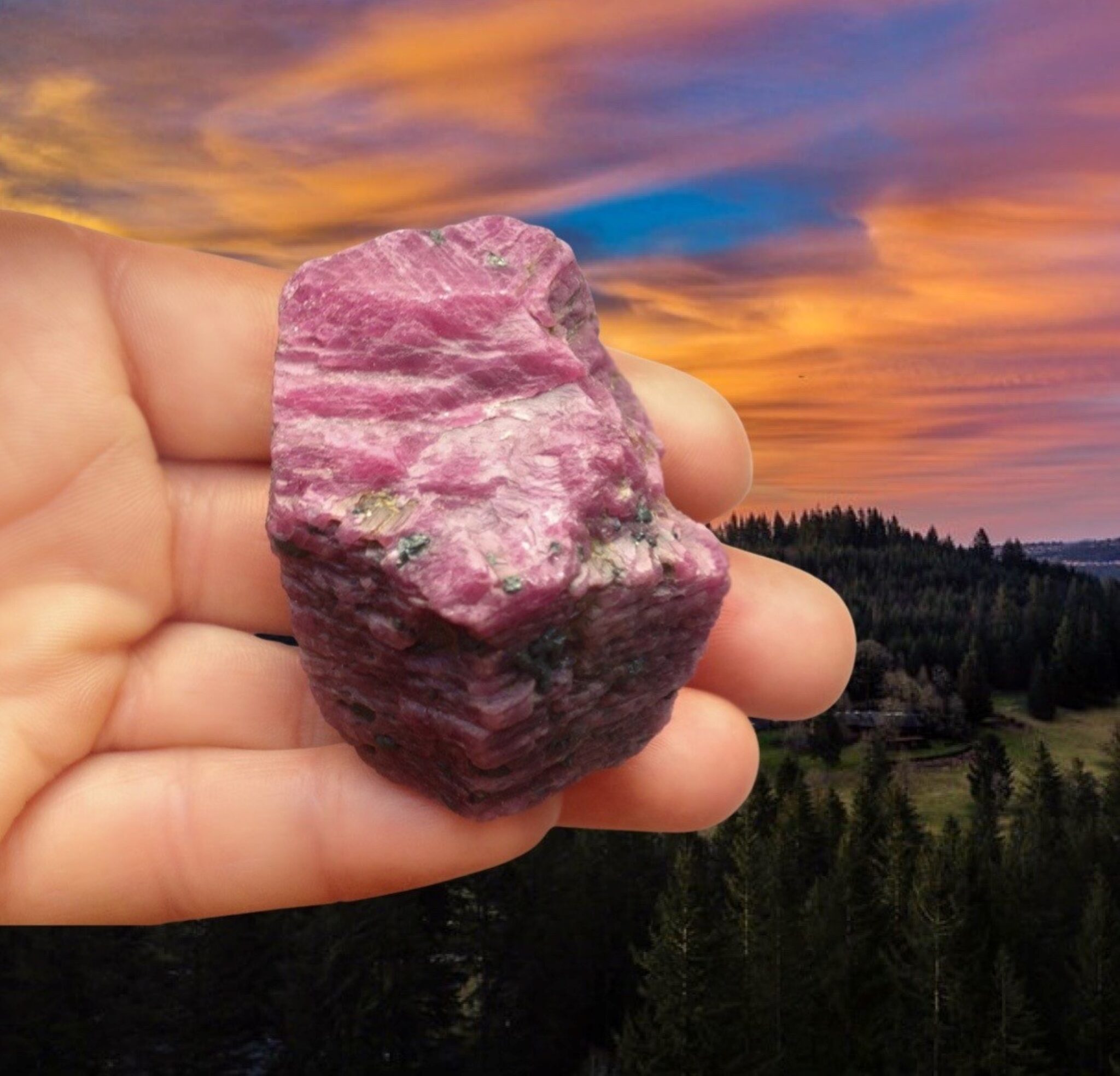 Geoclassics | Ruby Crystal ~ India