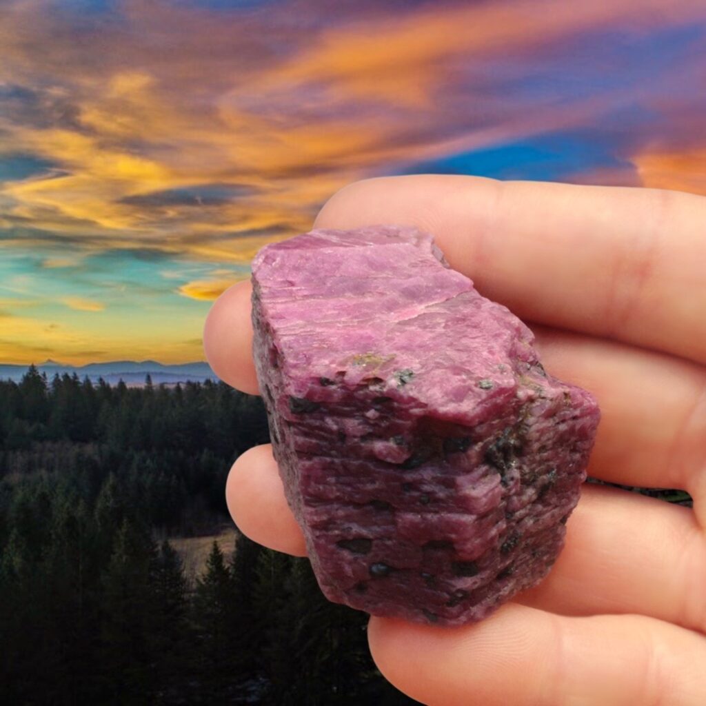 Geoclassics | Ruby Crystal ~ India