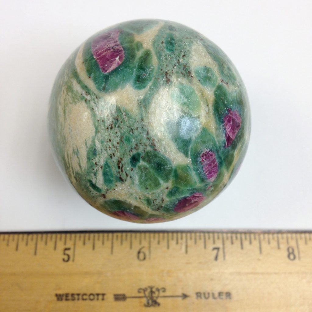 Geoclassics | Ruby-Fuchsite Sphere