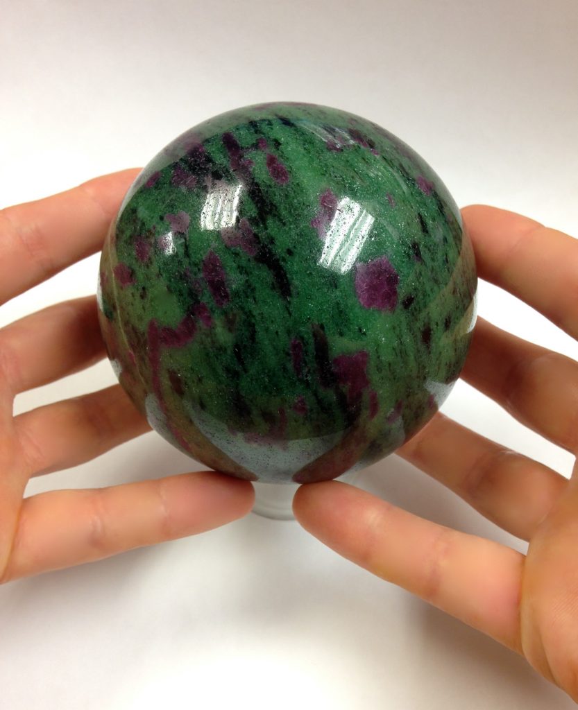 Geoclassics | Ruby-Zoisite Sphere