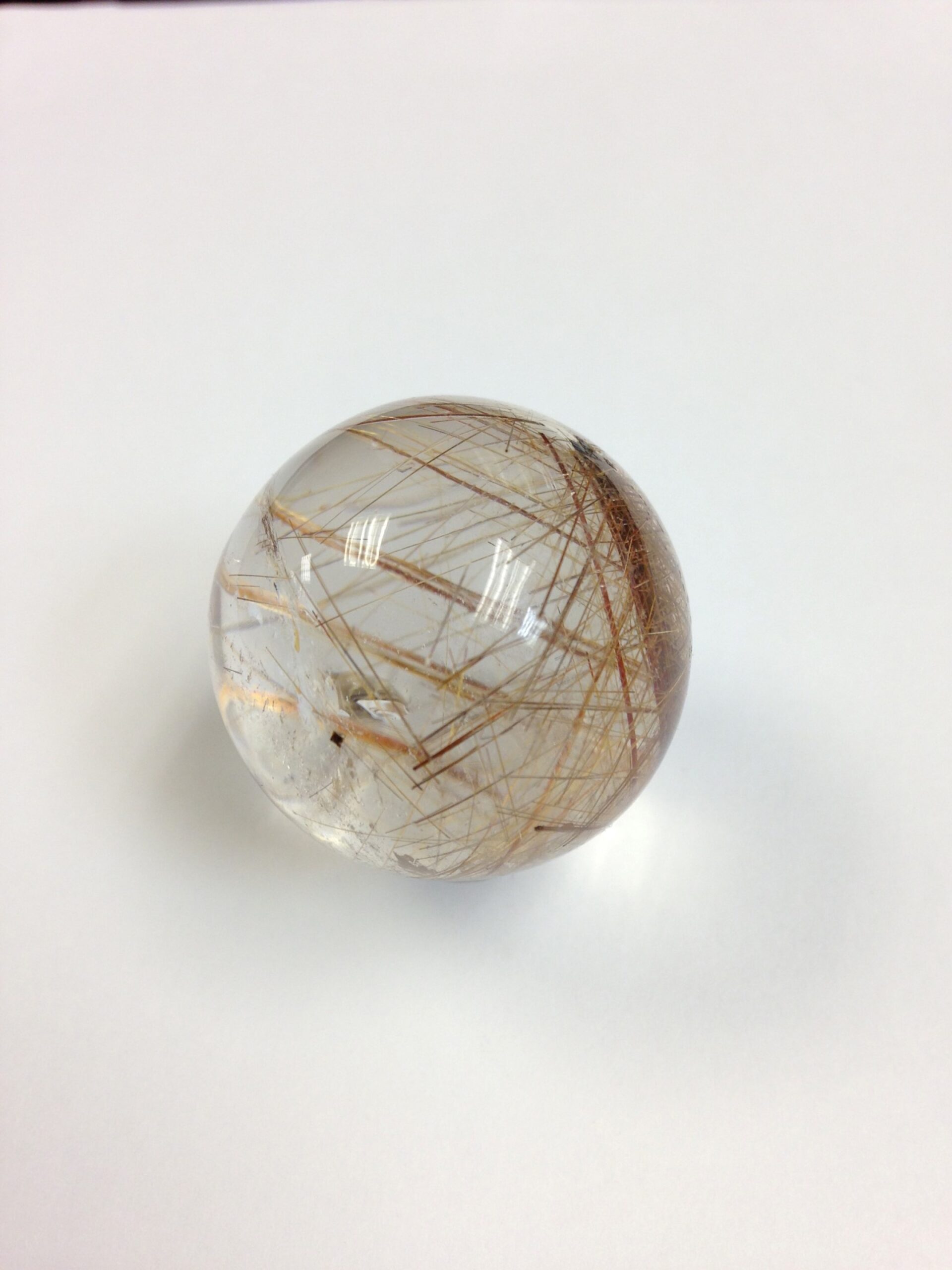 Geoclassics | Rutilated Quartz Sphere