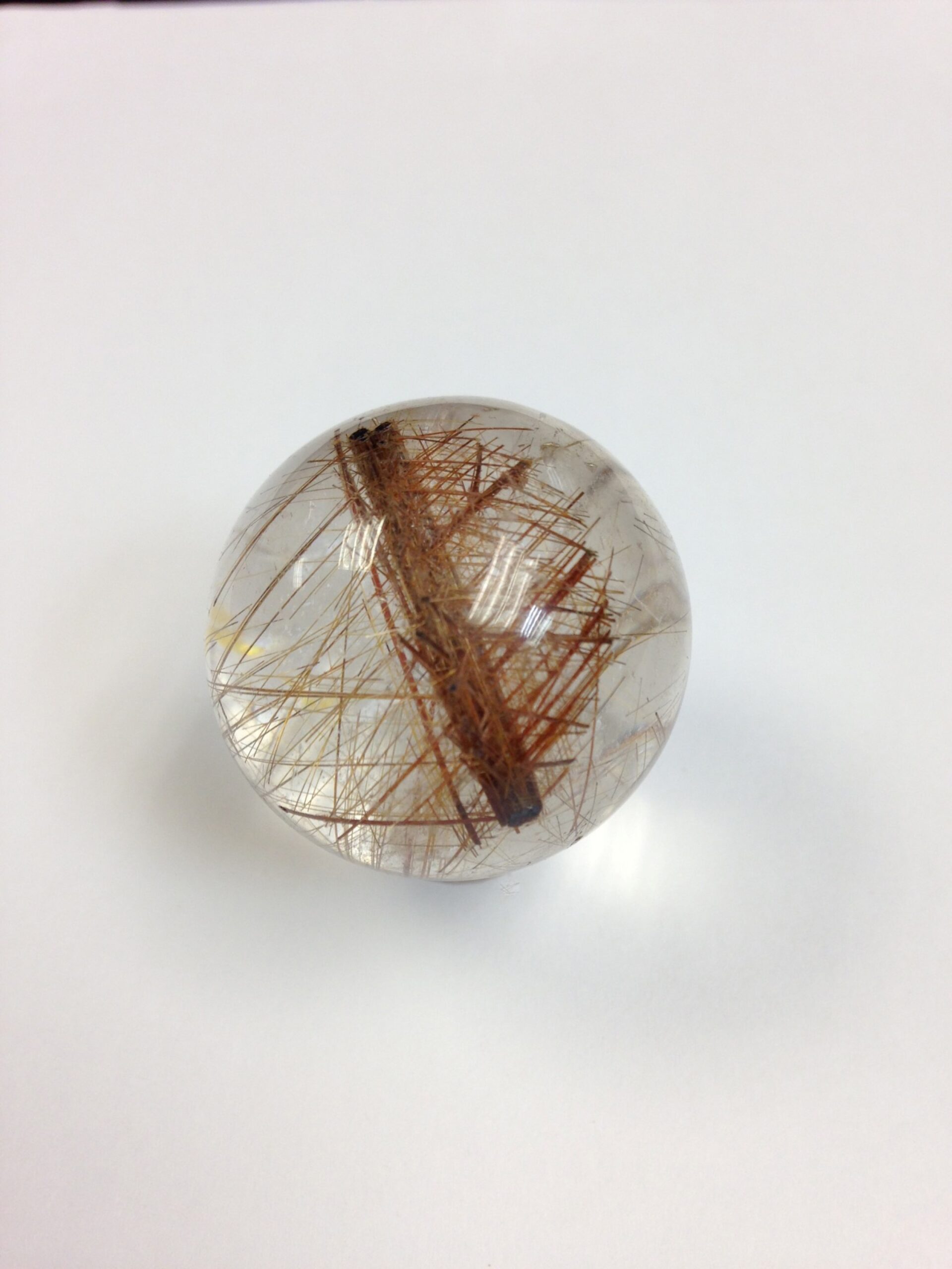 Geoclassics | Rutilated Quartz Sphere