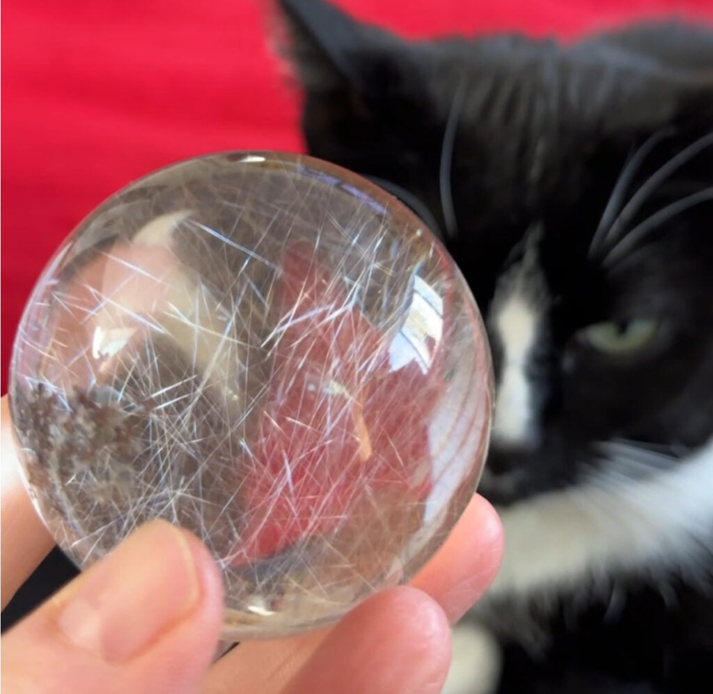 Geoclassics | Rutilated Quartz Sphere