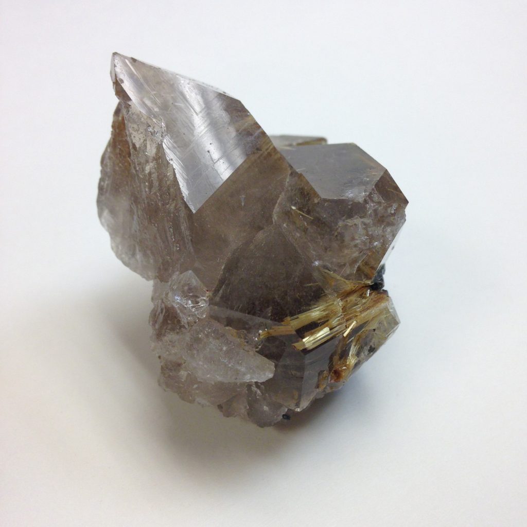 Geoclassics | Rutilated Smoky Quartz Cluster
