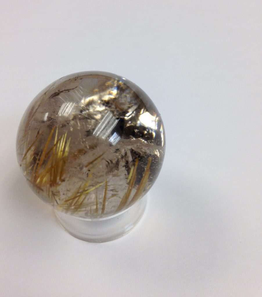 Geoclassics | Rutilated Quartz Sphere