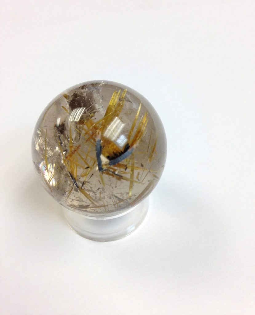 Geoclassics | Rutilated Quartz Sphere