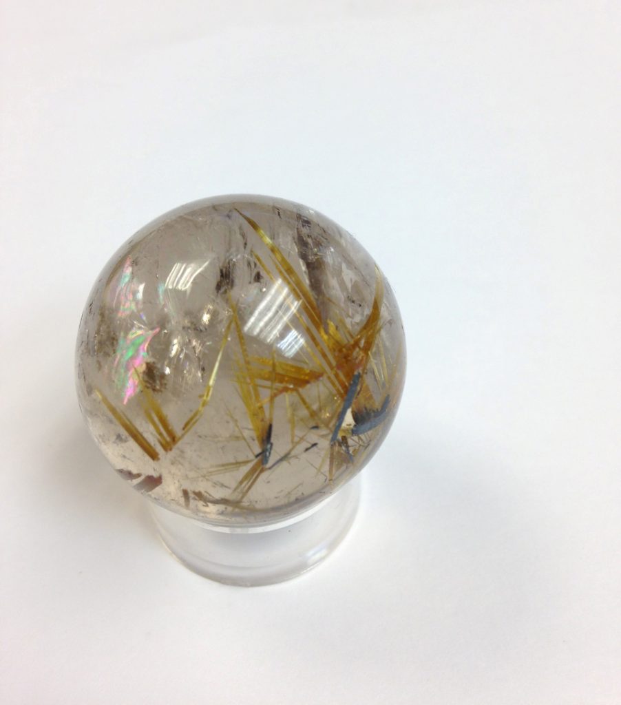 Geoclassics | Rutilated Quartz Sphere