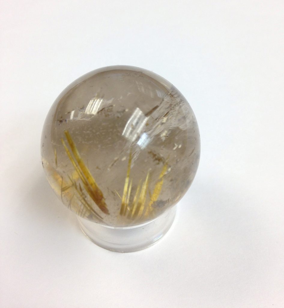 Geoclassics | Rutilated Quartz Sphere