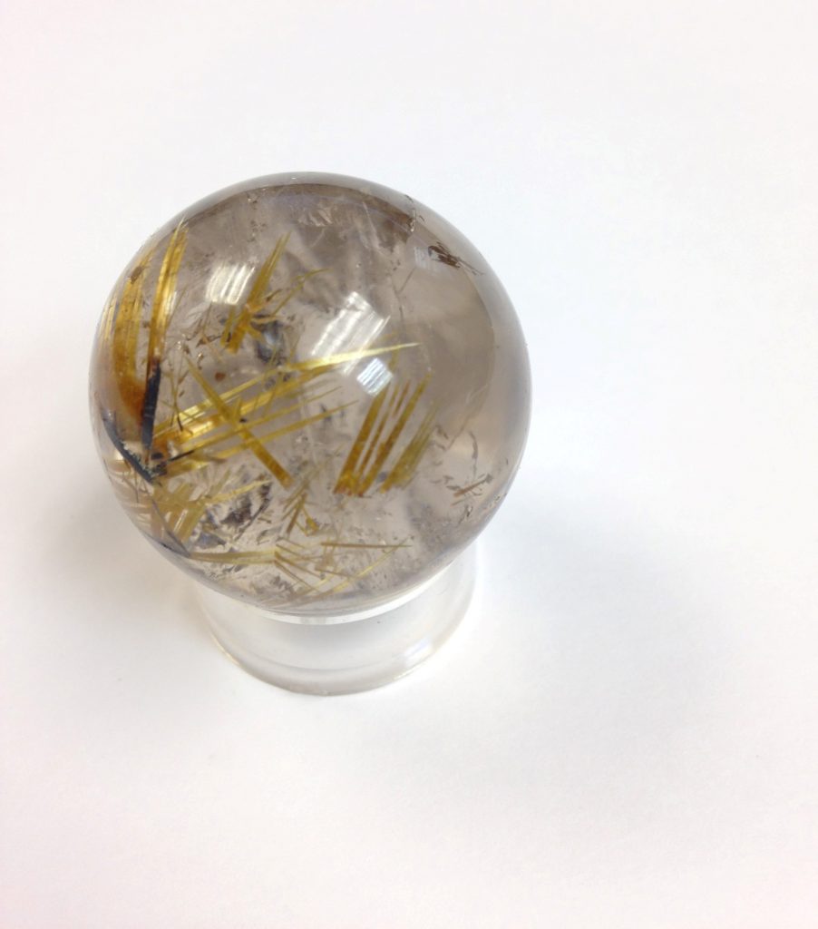Geoclassics | Rutilated Quartz Sphere