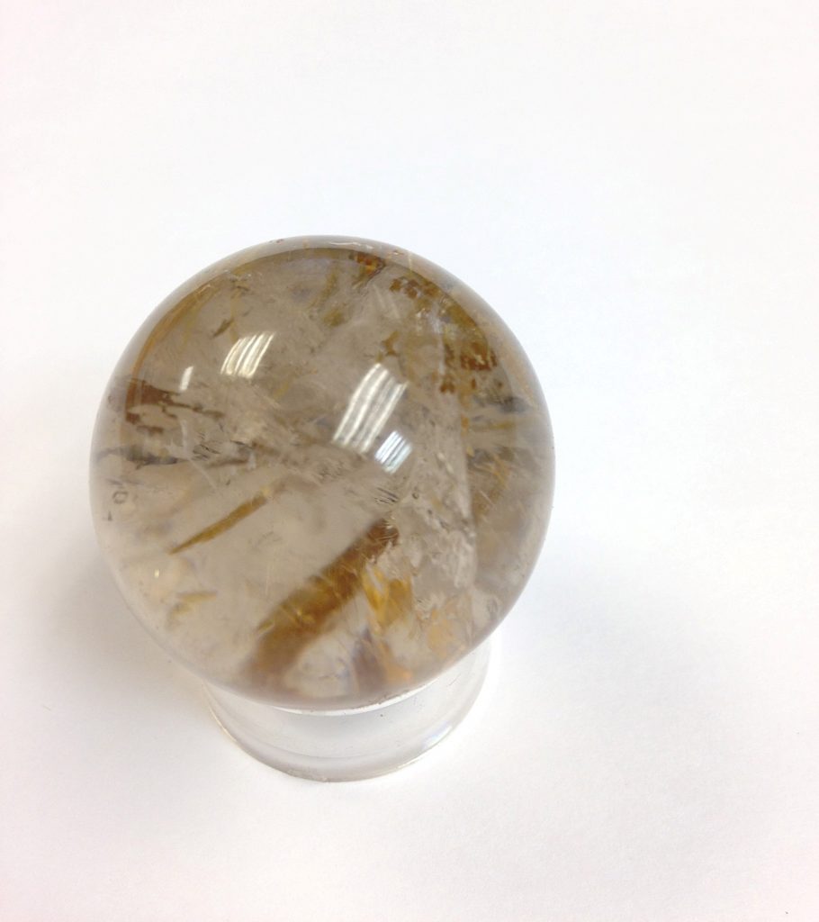 Geoclassics | Rutilated Quartz Sphere