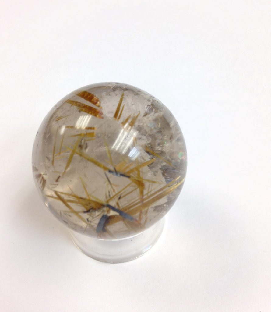 Geoclassics | Rutilated Quartz Sphere