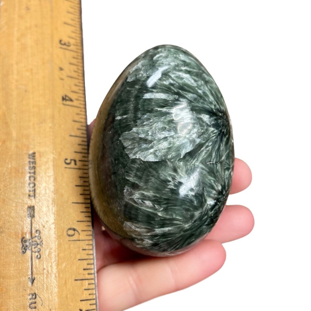 Geoclassics | Seraphinite (Clinochlore) Egg