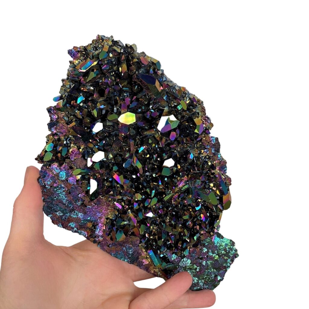 Geoclassics | Titanium Coated Quartz Cluster