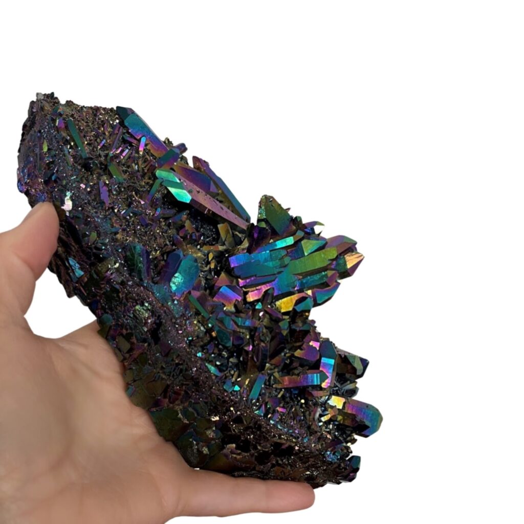 Geoclassics | Titanium Coated Quartz Cluster