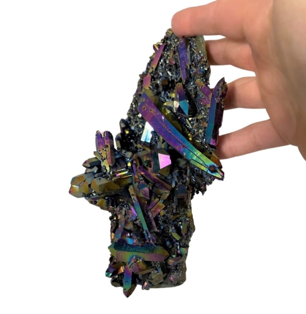 Geoclassics | Titanium Coated Quartz Cluster